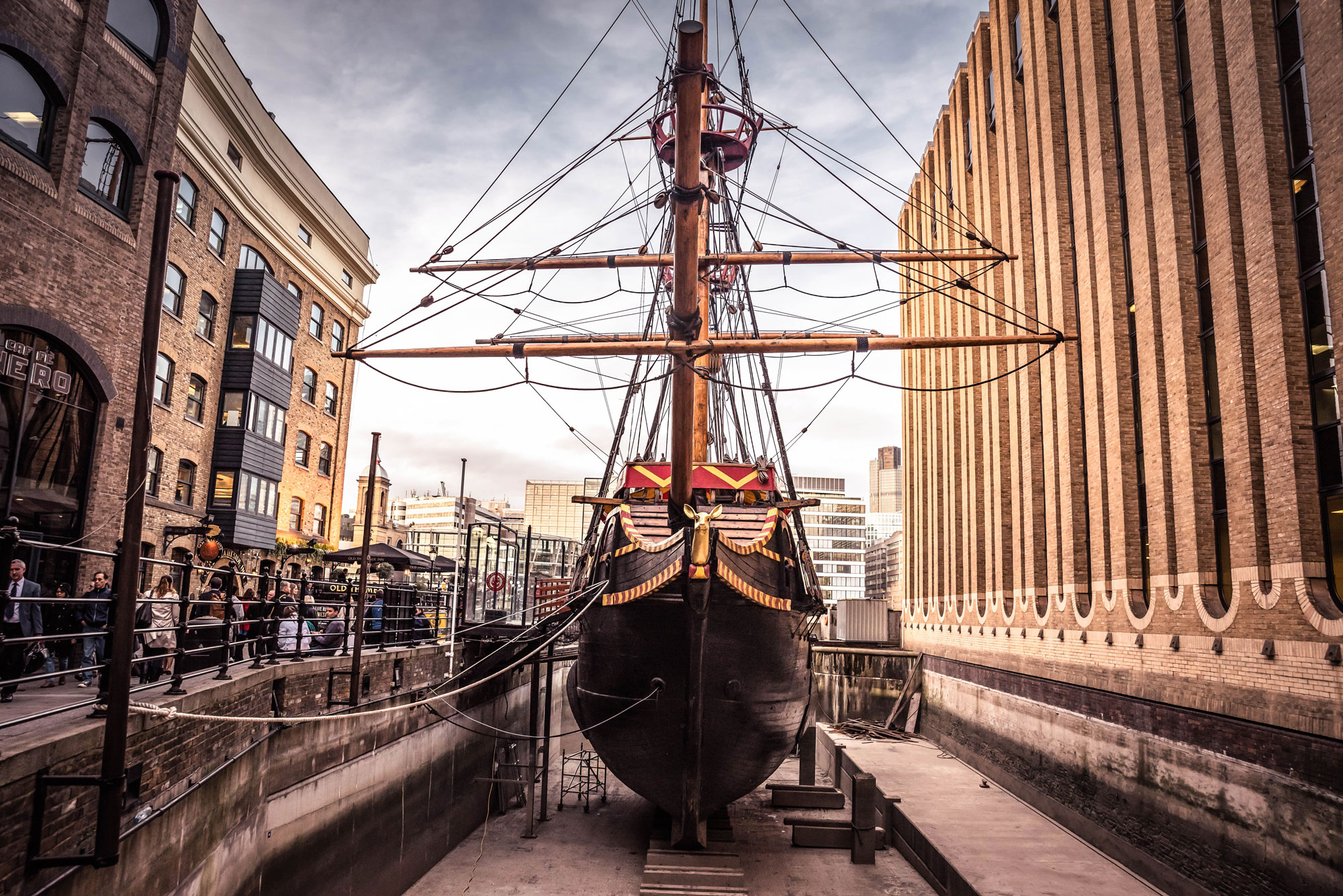 Golden Hind Ship The Golden Hind – See London